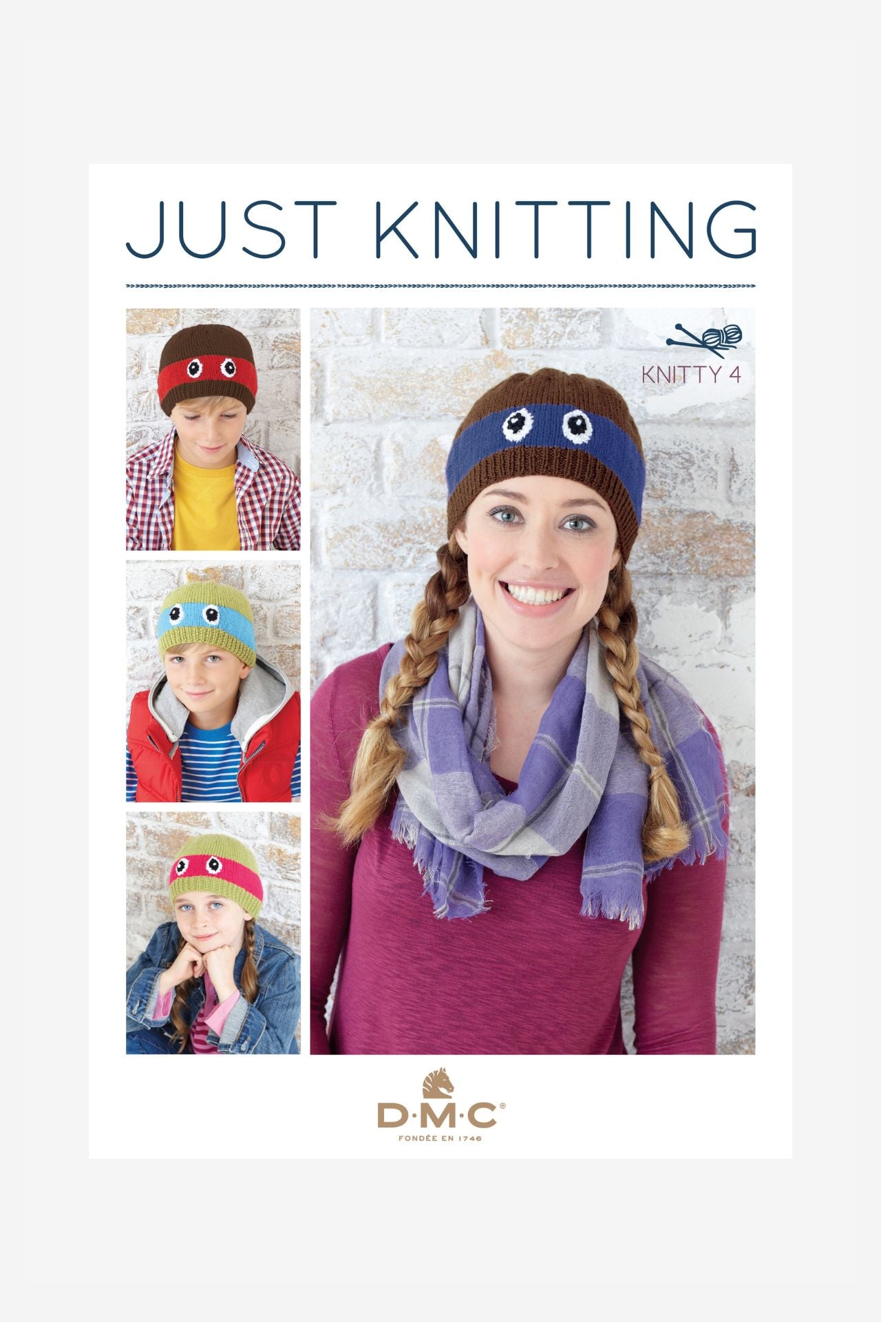 DMC Knitty 4 Knitting Book (Hats) – Handmayk