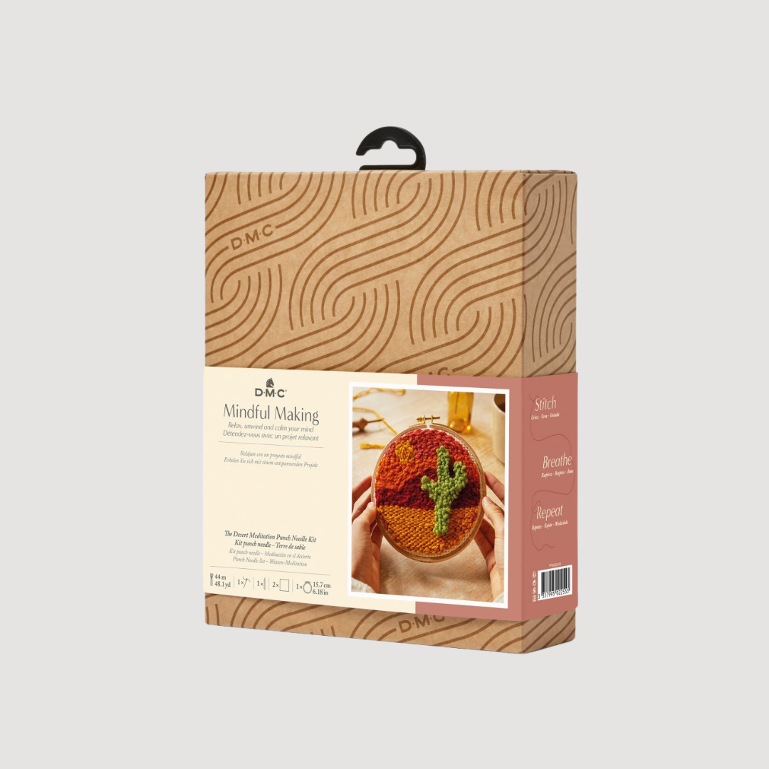 DMC Punch Needle Kit - Mindful Making (The Desert Meditation)